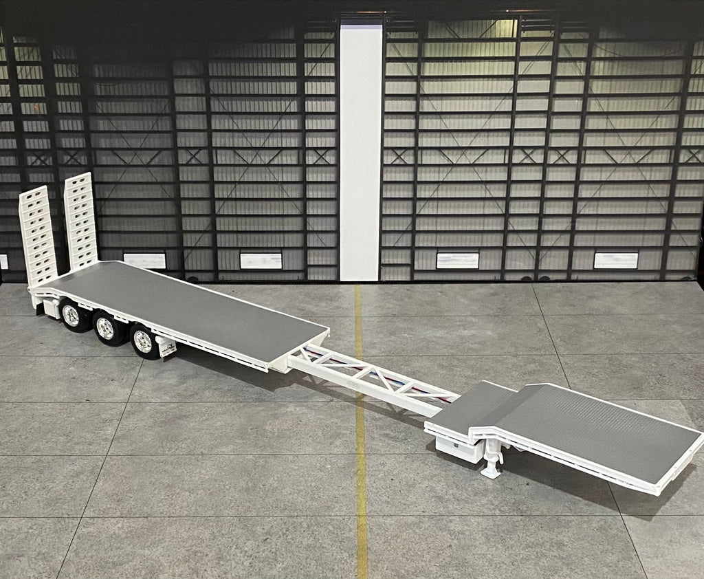 CTE Diecast Scale Models 45' Dropdeck Extendable trailers ...